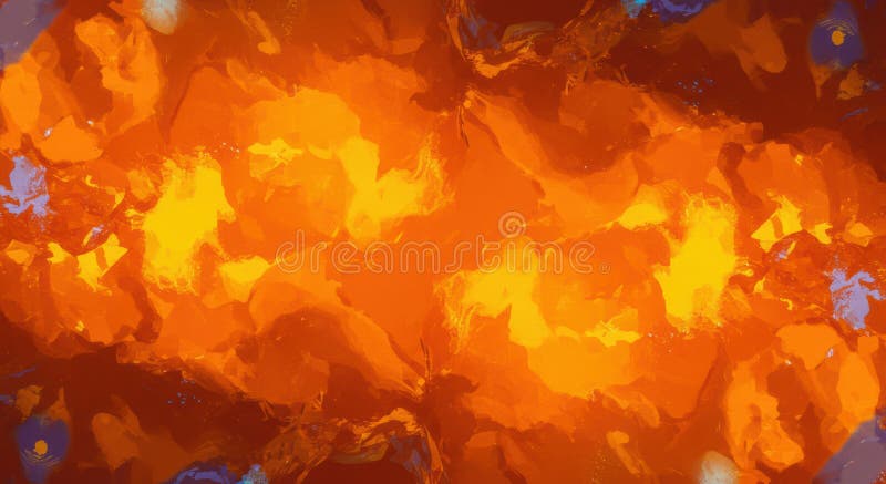Vibrant Abstract Orange Patterns with Dynamic Fiery Texture Stock Photo ...