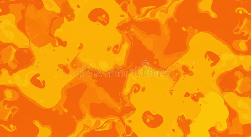 Vibrant Abstract Orange and Yellow Fluid Pattern for Bold Design ...