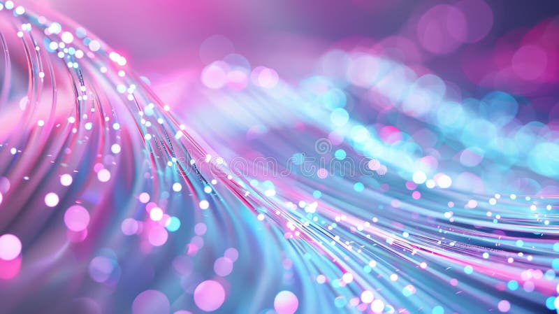 Vibrant Abstract Patterns of Neon Lights in Motion Create Mesmerizing ...