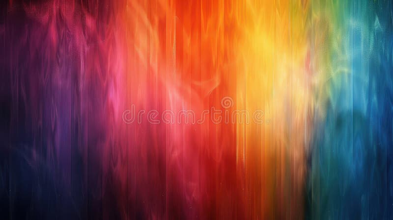 Vibrant Abstract Rainbow Colors Blending Together in a Dynamic Display ...