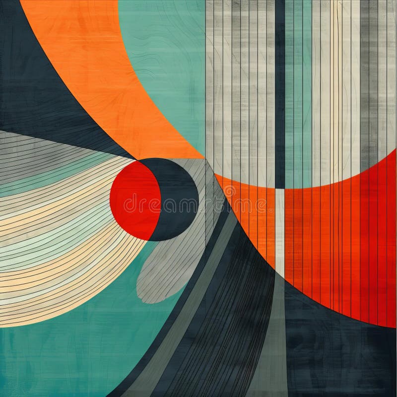 Vibrant Abstract Rugs Usa with Modular Constructivist Designs Stock ...