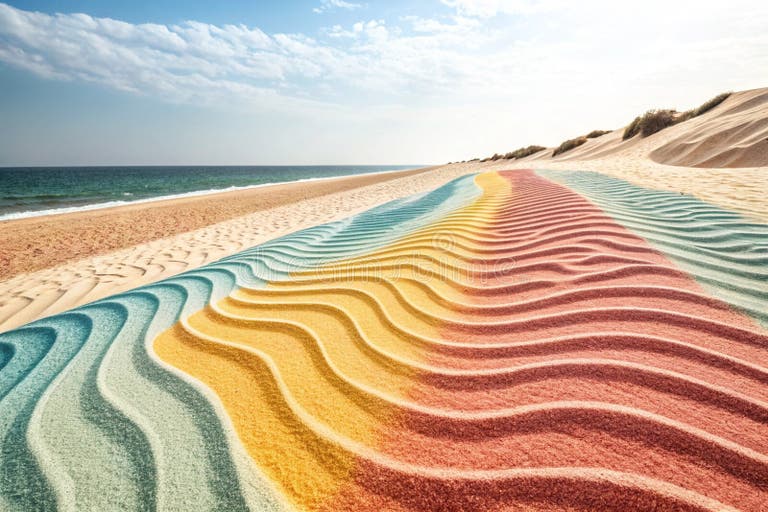 Wavy Coastal Sand Texture Stock Illustrations – 1,230 Wavy Coastal Sand ...