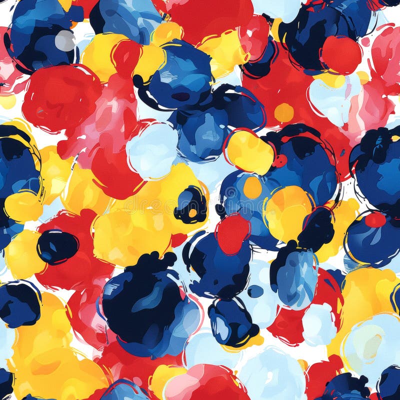 Abstract Colorful Watercolor Pattern for Artistic Designs Stock Image ...