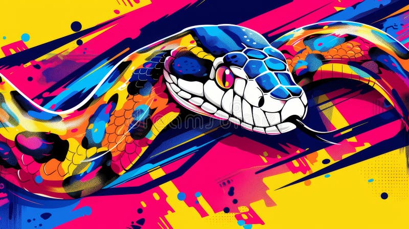 Art Pop Serpent Stock Photos - Free & Royalty-Free Stock Photos from ...