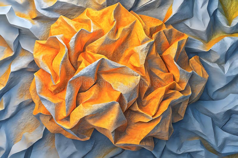 Vibrant Abstract Source Texture Formed Layers Crumpled Colors Shading ...