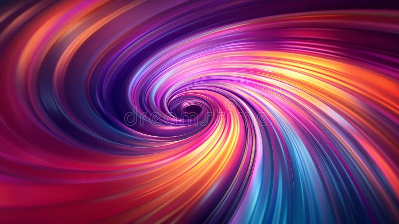 Vibrant Abstract Swirl with Colorful Motion and Dynamic Energy ...