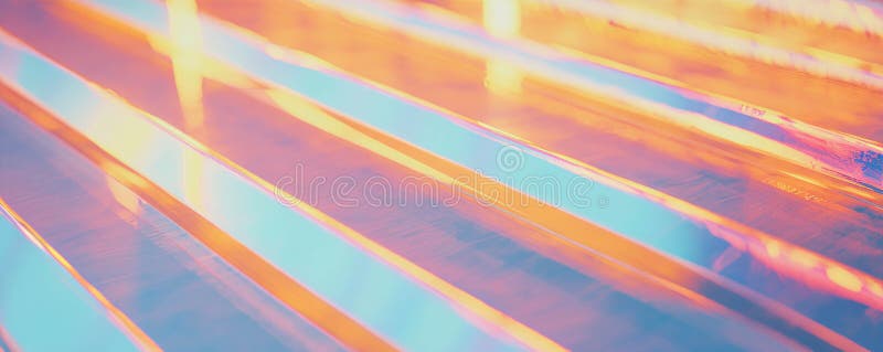 Vibrant Abstract Texture of Glossy Stripes with Radiant Light Effect ...