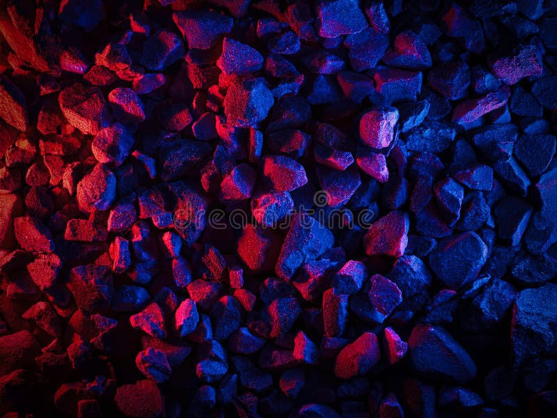Vibrant Abstract Texture of Natural Rocks Illuminated by Dynamic ...