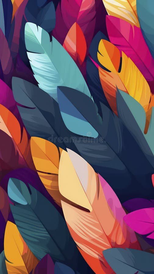 Vibrant Abstract Textures with Visually Dynamic Colors AI Generated ...