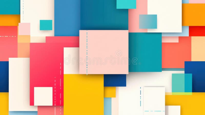 Vibrant Abstract Vector Background Features Gradient Squares in Olympic ...