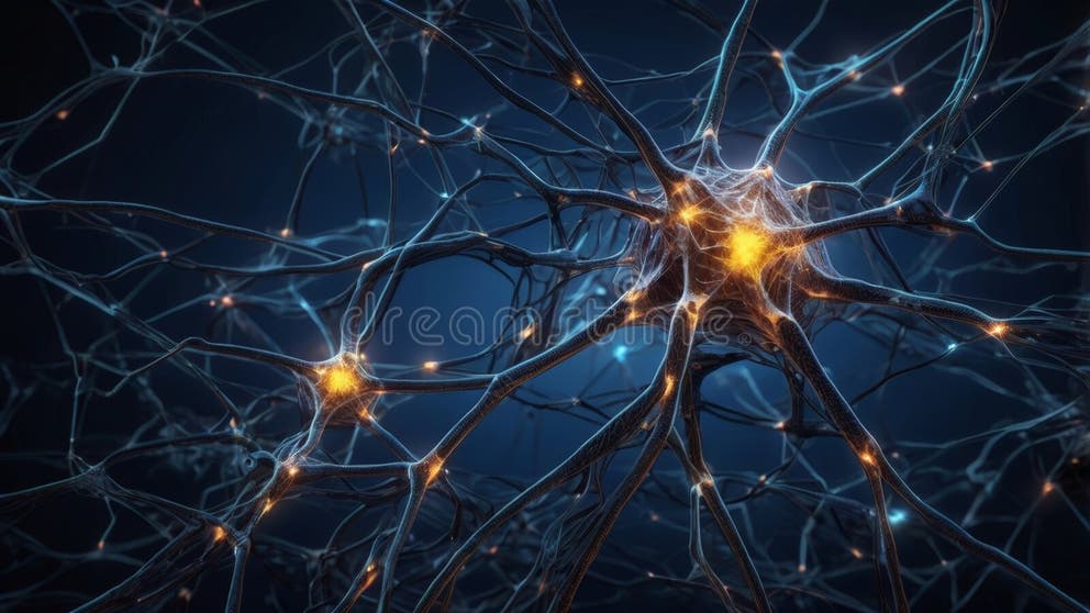 Abstract Visualization of Complex Neural Network with Interconnected ...