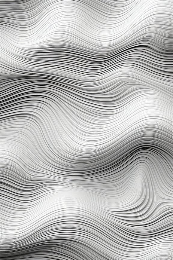 Vibrant Abstract Waves. Energetic Undulations and Dynamic Patterns ...