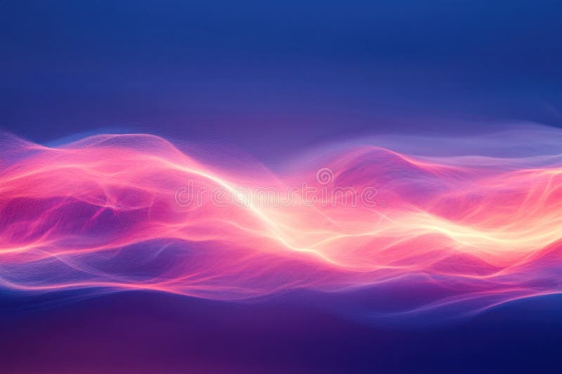 Vibrant Abstract Waves of Light Creating a Mesmerizing Visual Effect in ...