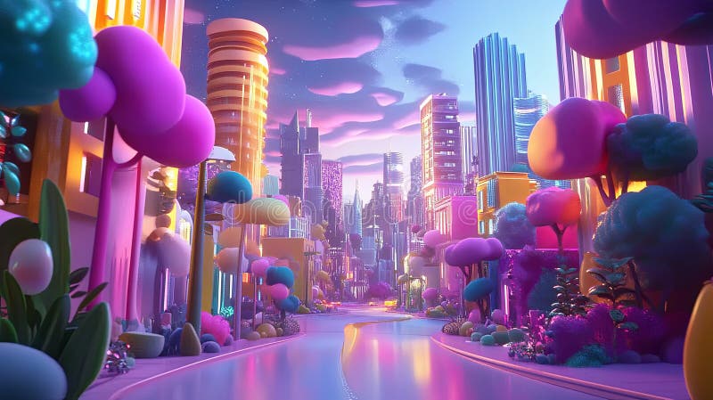 A Vibrant Ad Promoting Animation and 3D Design Services with Sleek ...