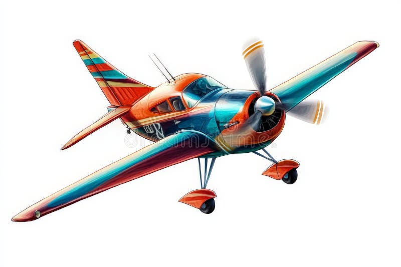 Vibrant Aerobatic Plane Stock Illustrations – 14 Vibrant Aerobatic ...