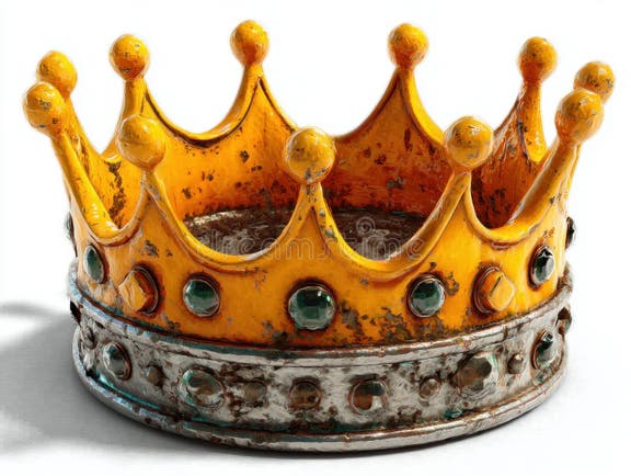 A Vibrant Animated Crown Graphic Stock Image - Image of vibrant ...