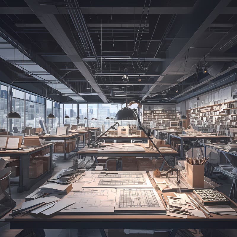 Vibrant Architecture Studio - Creative Inspiration Awaits Stock ...