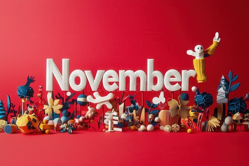 Creative Display of Handcrafted Elements Celebrating the Month of ...