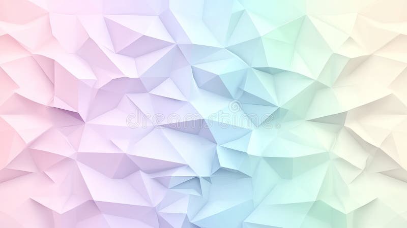 A Vibrant Arrangement of Triangular Paper Shapes Forms a Colorful ...