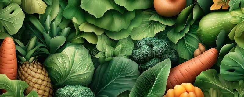 Vibrant Artistic Garden Patterns a Concept Featuring Bold Textures and ...