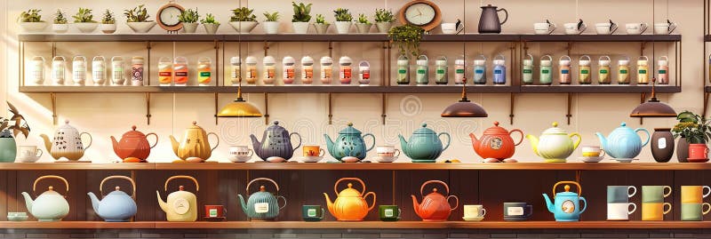 A Vibrant Assortment of Pots in Various Shapes, Sizes, and Colors ...