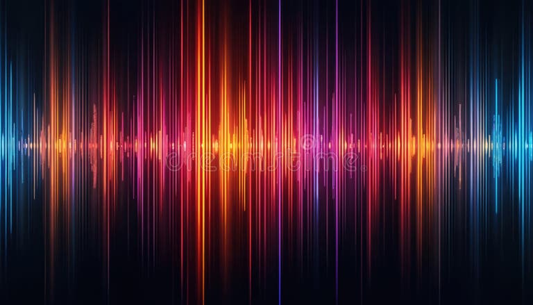 Vibrant Audio Frequency Spectrum Stock Illustrations – 5,987 Vibrant ...