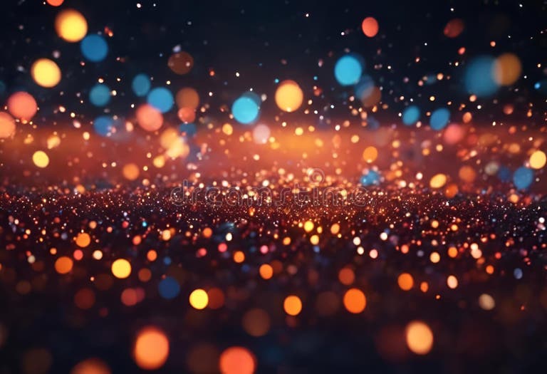 A Vibrant Backdrop, with Soft-focus Lighting Creating a Blurred yet ...