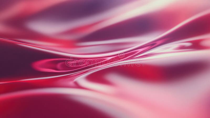 Waves of Red Fluid Movement Capturing the Essence of Dynamic Design and ...