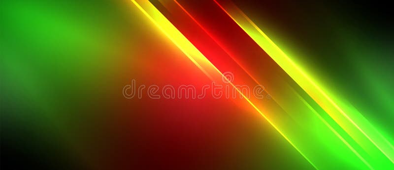 Vibrant Background with Red, Yellow, and Green Lines in an Artistic ...