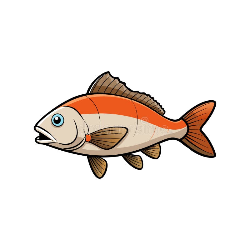 Vibrant Barramundi Fish with Realistic Features Stock Image ...