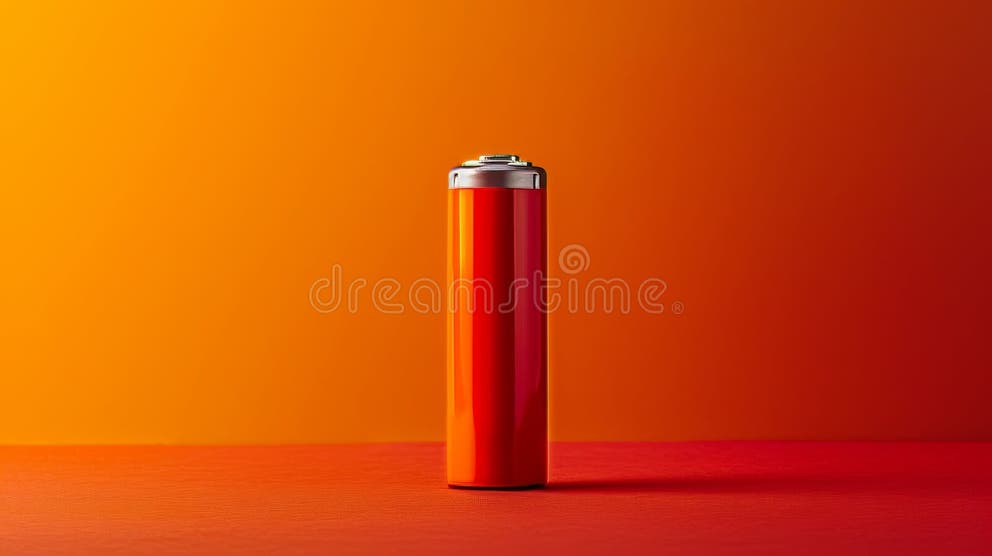 Vibrant Battery Advertisement Poster Featuring an Expansive Area for ...