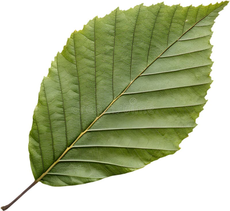 Vibrant Beech Tree Leaves, Elegant Botanical Clipart. Stock ...