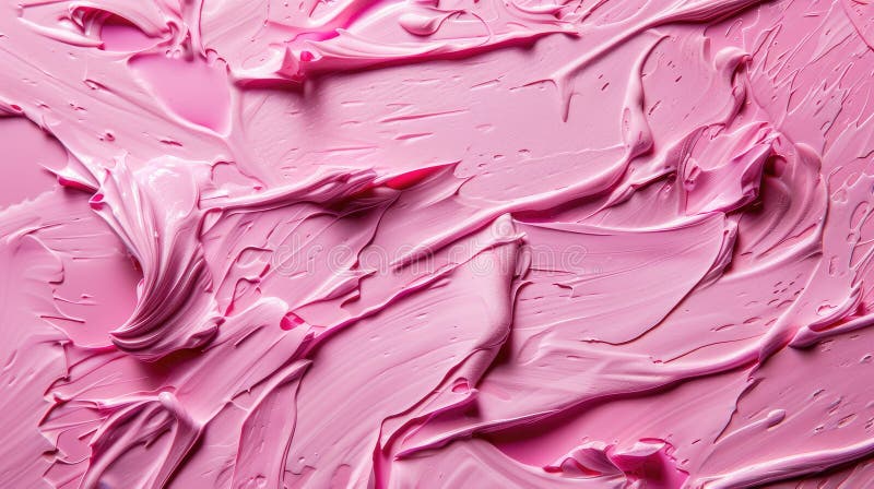 Vibrant Blossom: a Close Up of Pink Paint Texture Stock Photo - Image ...