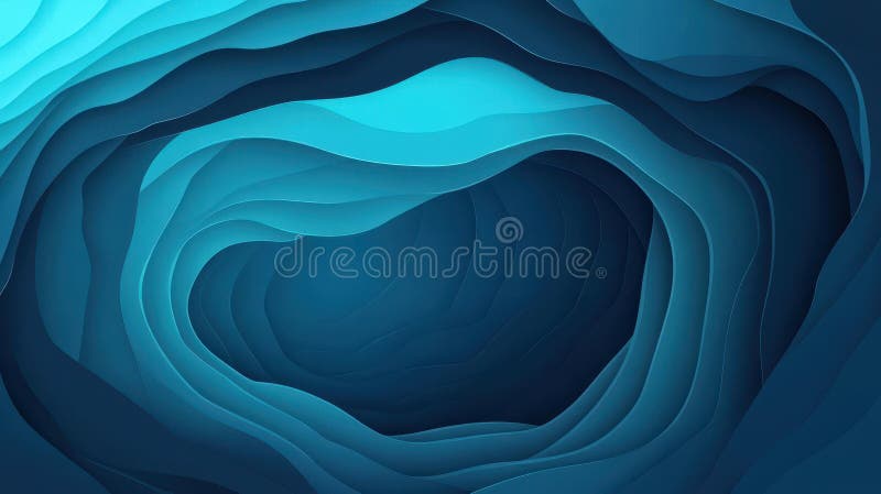 A Vibrant Blue Abstract Background, Exuding a Dark Concept with Modern ...
