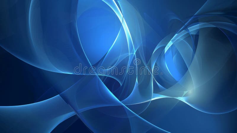 Vibrant Blue Abstract Background for Tech and Design Generative AI ...
