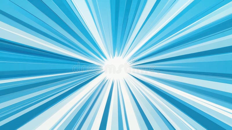Vibrant Blue Abstract Sunbeams Create a Stunning Backdrop, Ideal for ...