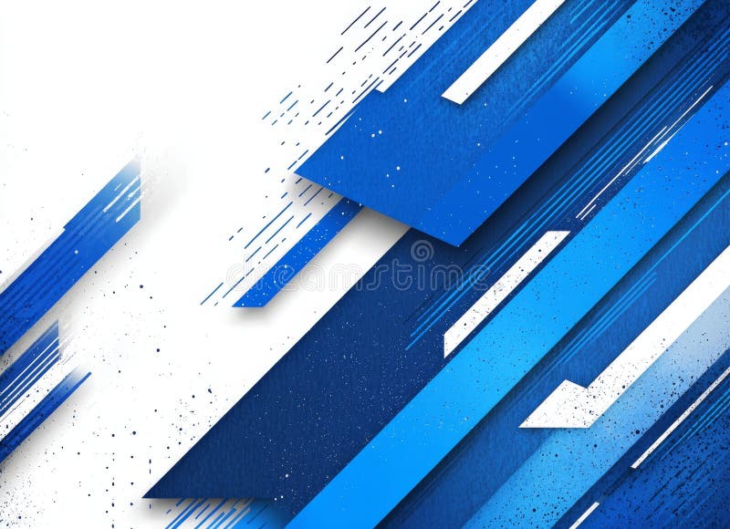 A Vibrant Blue Arrow Shooting Upwards, Made of Light and Energy Streaks ...