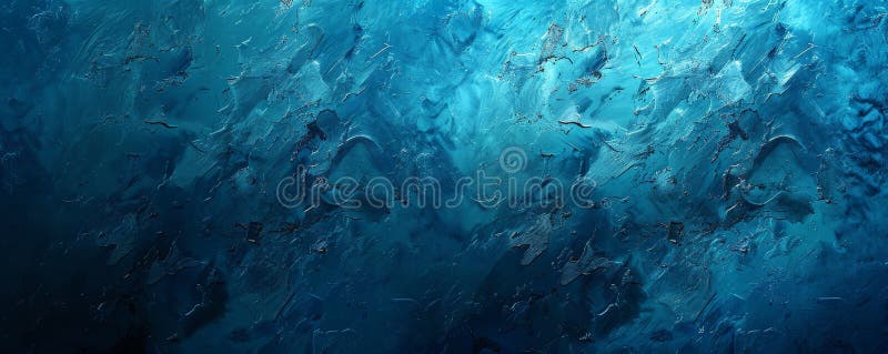 A Vibrant Blue Background with a Slight Gradient and a Textured Finish ...