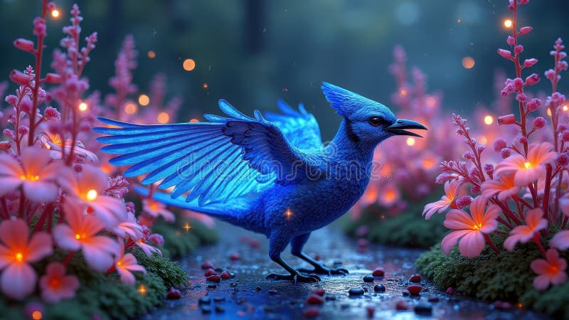 Magical pink sky stock photo. Image of coast, cloud - 253594160