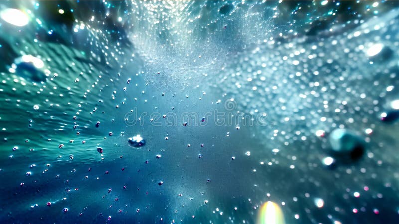 Dance of Light and Bubbles Underwater Stock Video - Video of dance ...