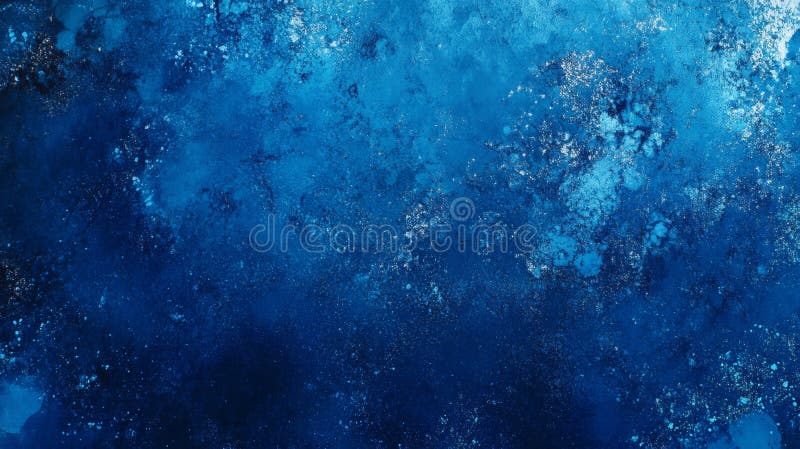 Vibrant Blue Gradient Background with Glowing Elements Stock ...