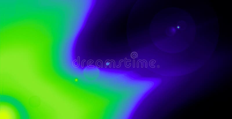 Vibrant Blue and Green Abstract Gradient with Subtle Lens Flare. Stock ...