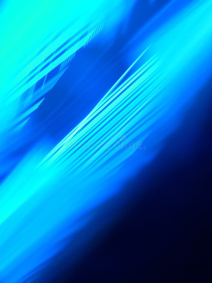 Vibrant Blue Motion Trails on Dark Blue Background Stock Illustration ...