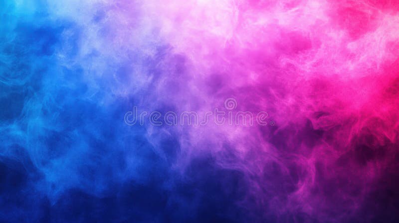 Vibrant Blue and Pink Smoke Texture Creating a Dreamlike Abstract ...