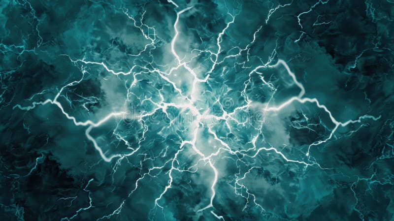 Vibrant Blue Power Energy Graphic Background with Electrifying Visual ...