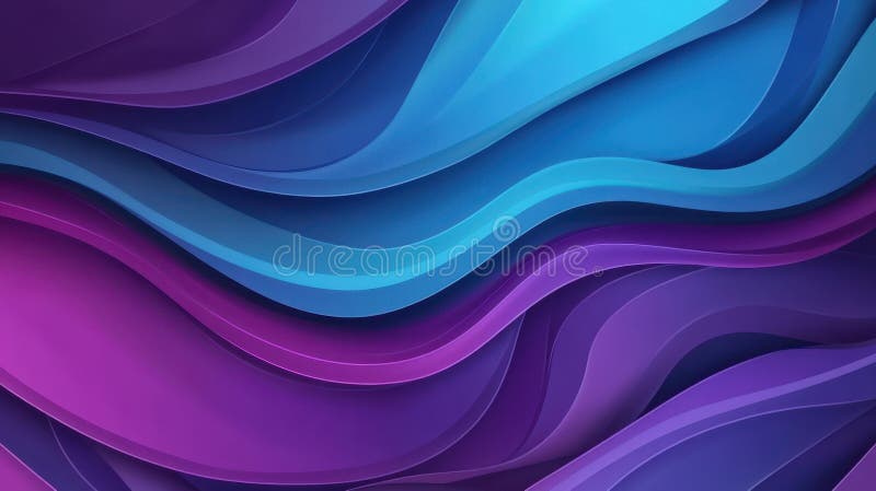 A Vibrant Blue and Purple Abstract Design Featuring Whimsical Textures ...
