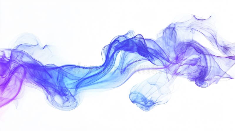 Vibrant Blue and Purple Light Streaks on White Background Stock Photo ...