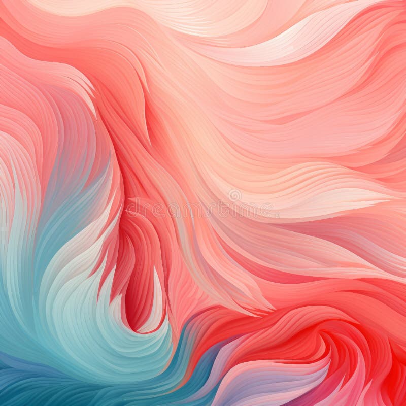 Vibrant Blue and Red Wavy Paint Texture Wallpaper Pattern Stock ...