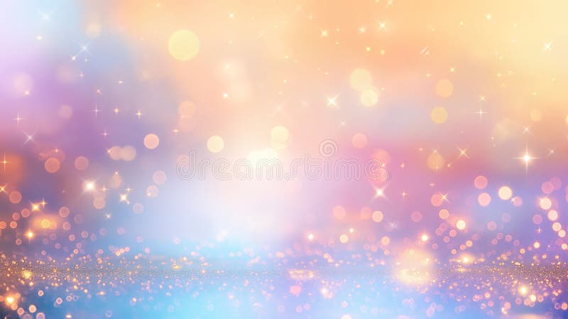 Vibrant Blue Scene with Circular Pattern. Large Central Element ...