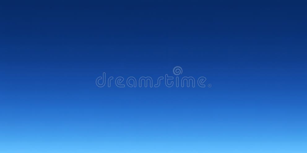 Vibrant Blue Sky Gradient Clear Daytime Atmosphere Clean Background ...